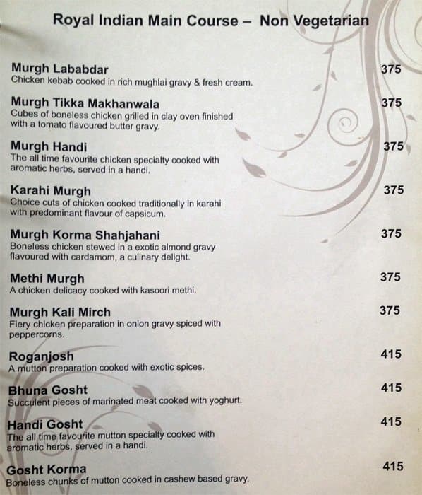 Menu at CLAY POT, Pune, Best Western Star Residency