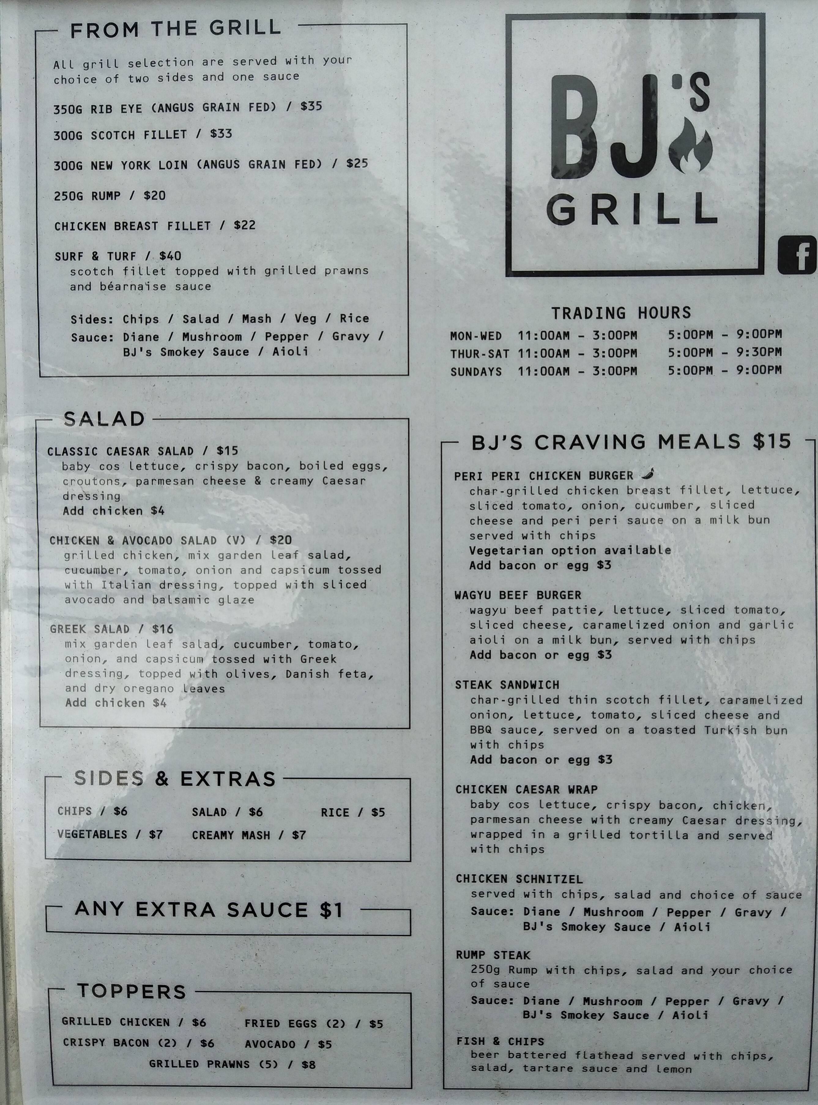 Menu at Hurstville Ritz Hotel pub & bar, Hurstville