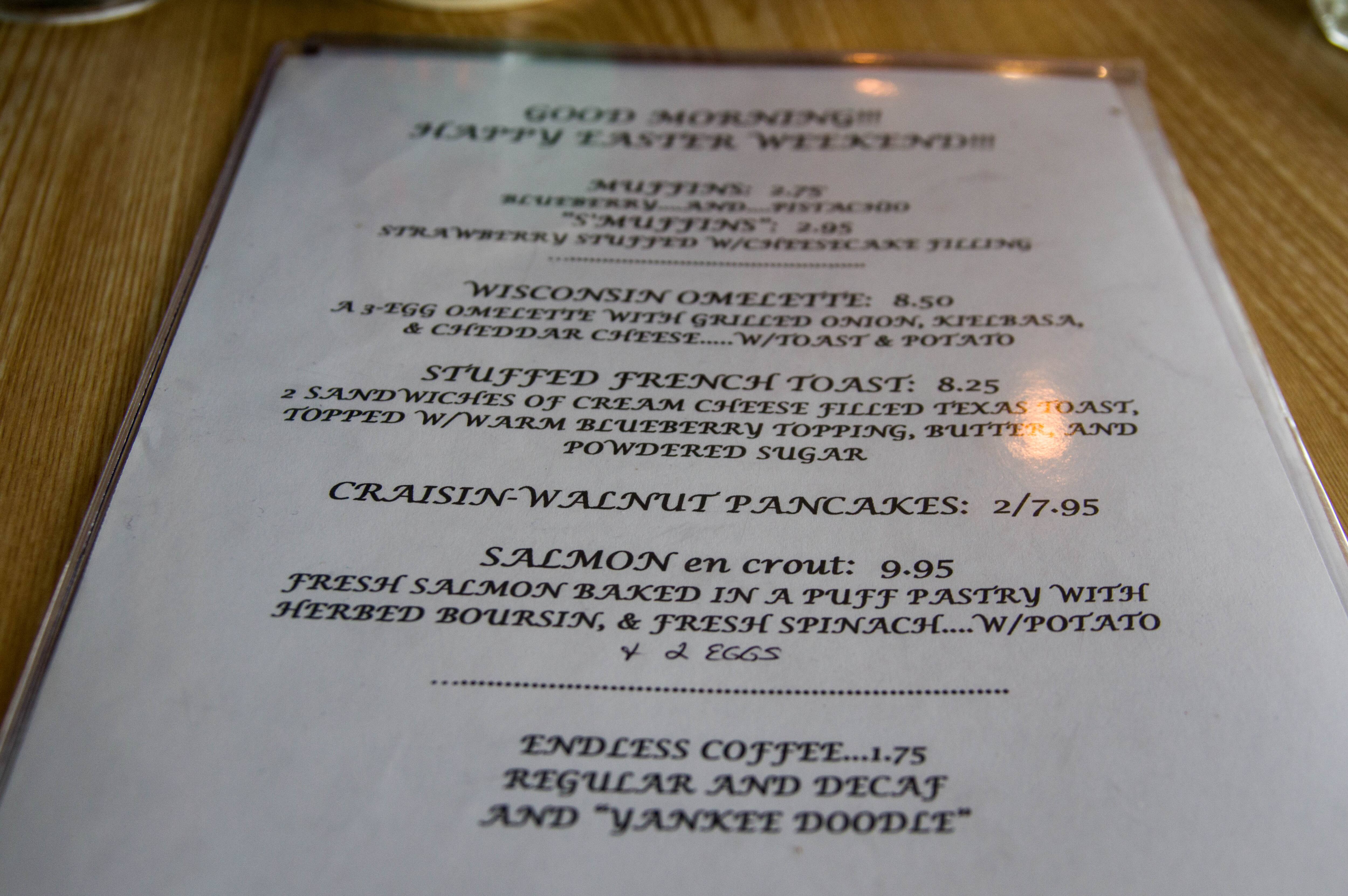 Fort Square Cafe Menu Menu For Fort Square Cafe Gloucester Boston