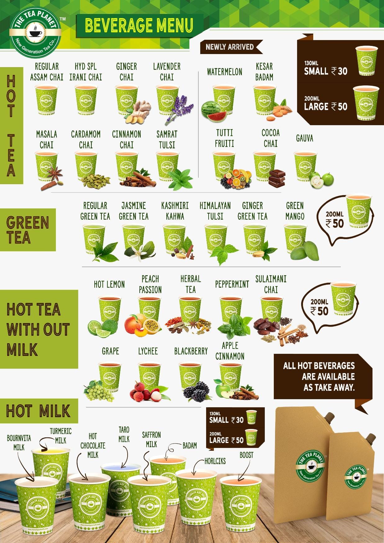 The Tea Planet Menu, Menu for The Tea Planet, Banjara Hills, Hyderabad ...