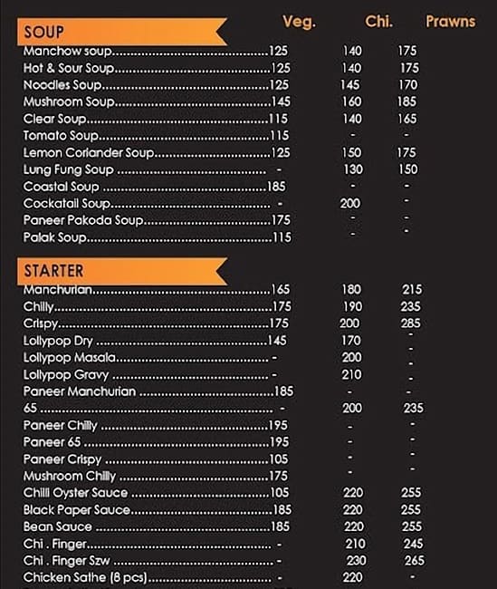 Menu of Food Point, Wagle Estate, Thane West, Thane