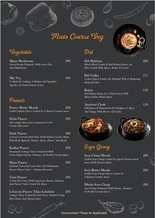 Menu at Punjab Delicacies, Noida, Studio 5