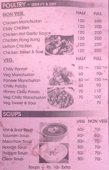 Everest Momos & Chinese Fast Food Menu - Zomato