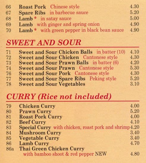 Menu at Master Chef fast food, Hornchurch, 112a Ardleigh Green Road