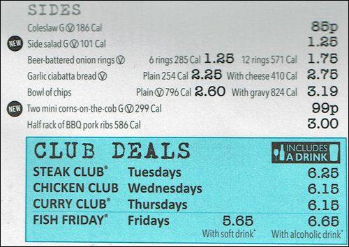 Menu at The Counting House pub & bar, Glasgow