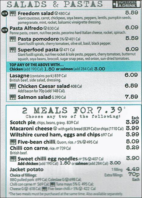 Menu at The Counting House pub & bar, Glasgow