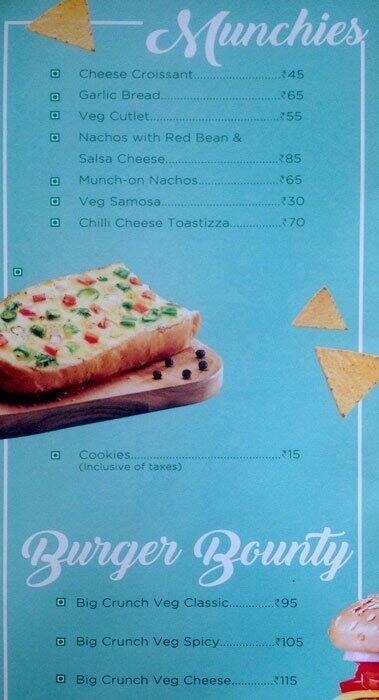 Cafe Coffee Day Menu, Menu for Cafe Coffee Day, Bodakdev, Ahmedabad ...