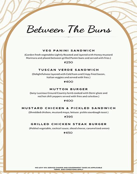 Menu of Tales Of Tavern, CBD-Belapur, Navi Mumbai