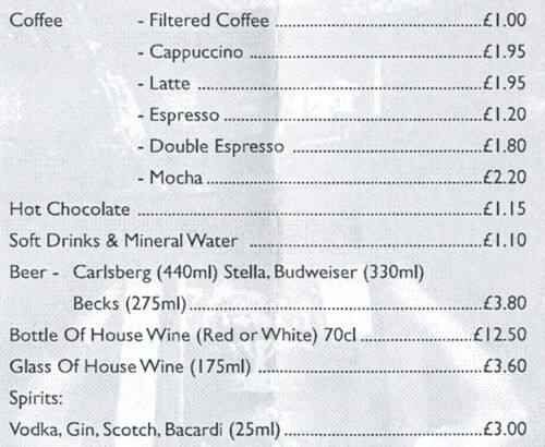 Menu at Moulin Grill Wembley cafe, Wembley, 139 Wembley Park Dr