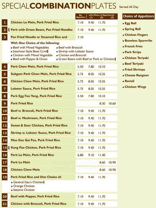 Menu at 100 Percentage Reliable restaurant, Boston, 390 Chelsea St