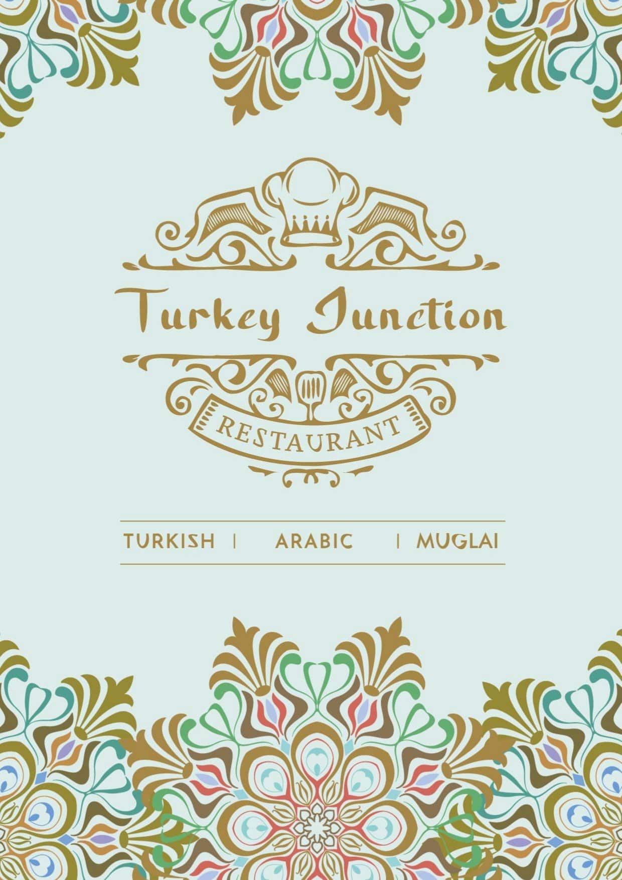 Menu of Turkey Junction Restaurant, Kurla, Mumbai
