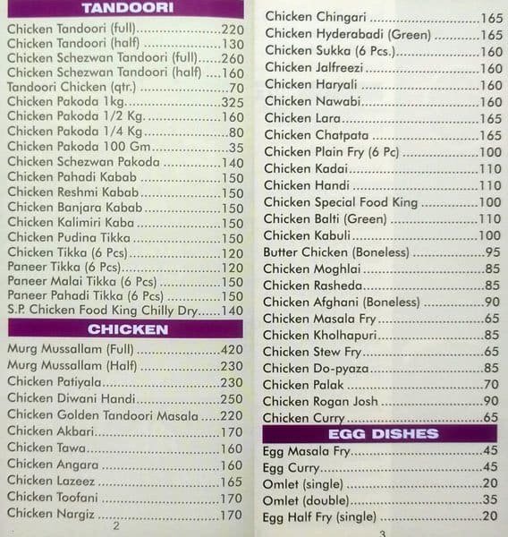 Food King Menu, Menu for Food King, Kurla, Mumbai - Zomato