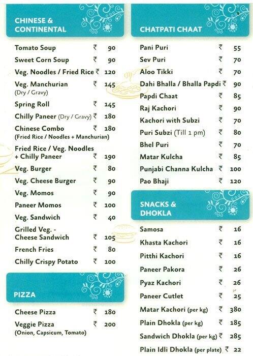 Bikanervala Menu, Menu for Bikanervala, Chanakyapuri, New Delhi - Zomato
