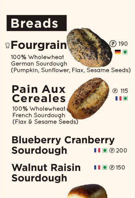 Menu at The Baker's Dozen, Mumbai, 4, Shakti Raj CHS, Next to Gold's ...