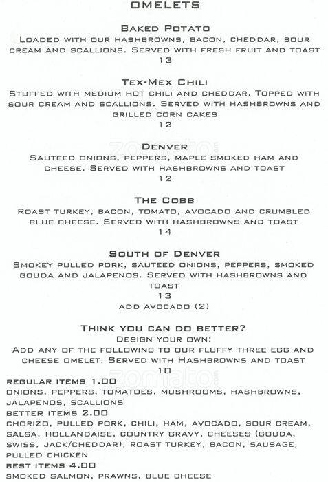 Menu at Jethro's Fine Grub pizzeria, Vancouver, Fraser Street