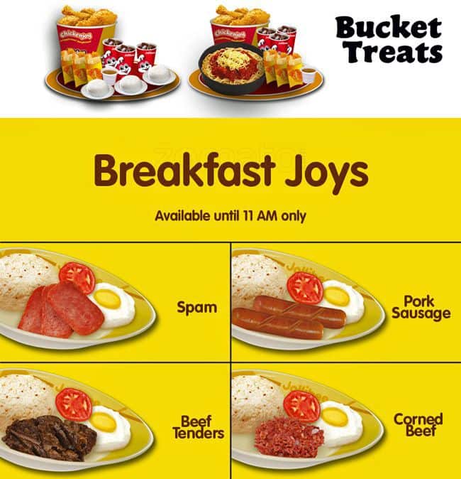 Menu at Jollibee restaurant, Chula Vista, 285 E Orange Ave Ste 107