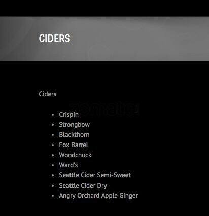 Menu at Broken Spoke Tacoma - Bar & Barbershop, Tacoma, M.L.K. Jr Way