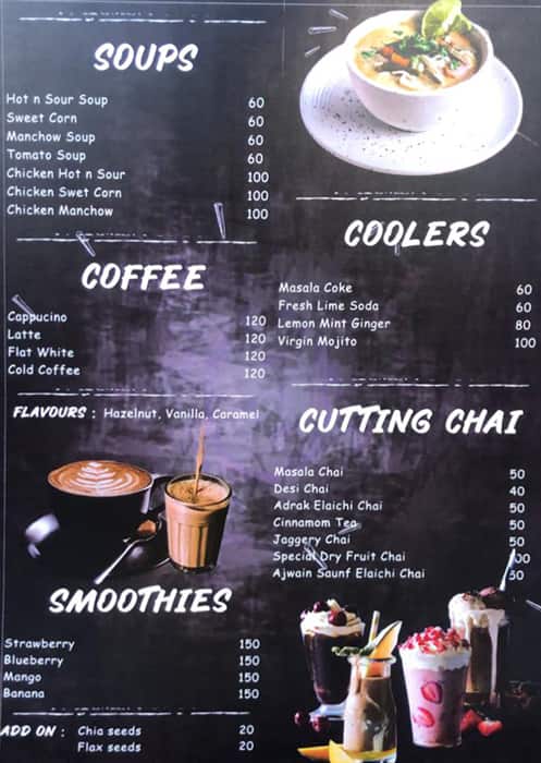 Menu at Hotel Lawrence, Amritsar