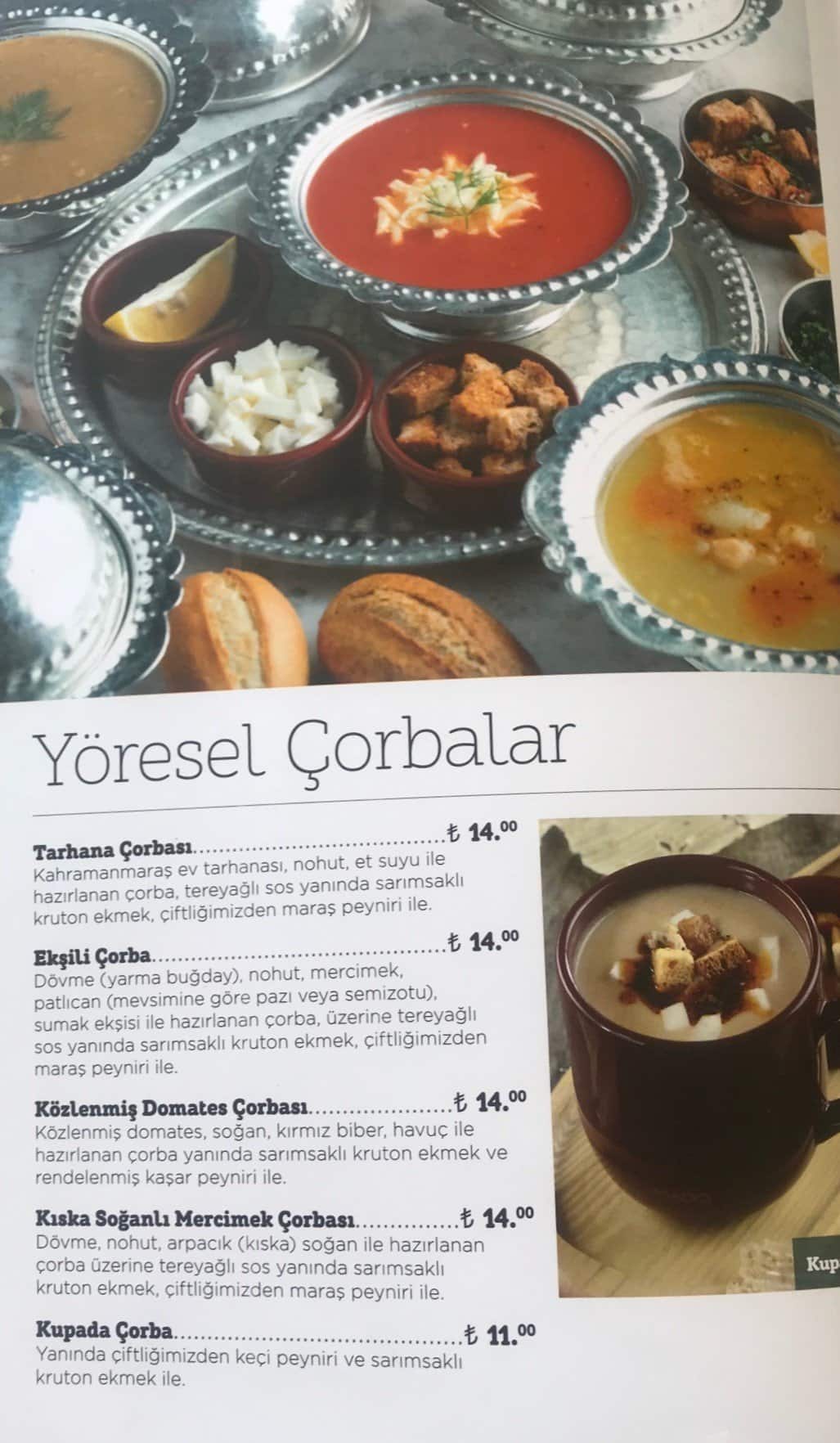 Menu at MADO, Istanbul, Büyükdere Cad. No:56 Mecidiyeköy