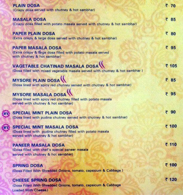Dosa Factory Menu, Menu for Dosa Factory, Mansarovar, Jaipur - Zomato