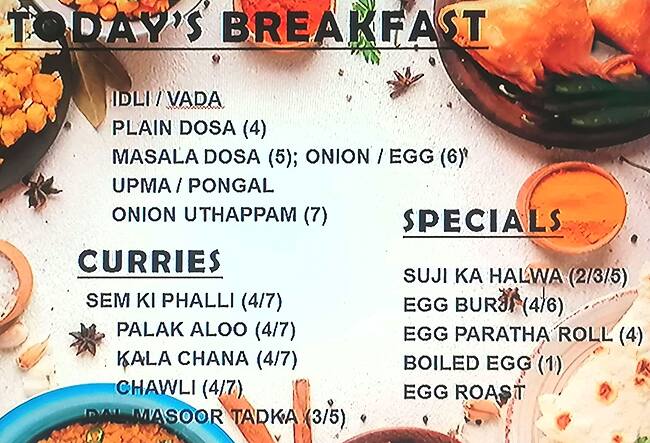 Menu at Golconda Restaurant MBZ City Abu Dhabi, Abu Dhabi