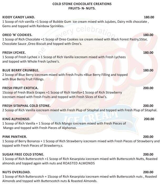 Temptations Menu, Menu for Temptations, Vile Parle West, Mumbai - Zomato