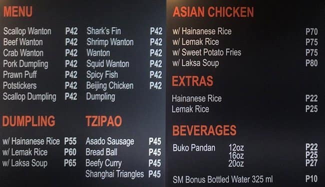 Paotsin Menu, Menu for Paotsin, Ortigas, Quezon City - Zomato Philippines