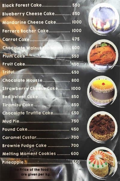 Bakers Bazaar Menu, Menu for Bakers Bazaar, Chembur, Mumbai - Zomato