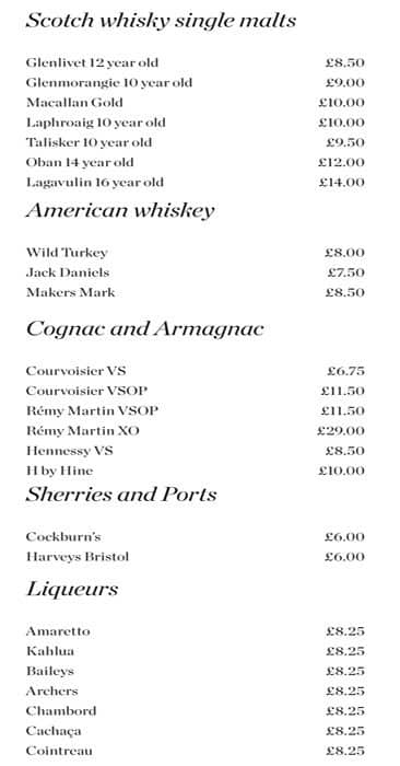 Carta de Annayu - Radisson Blu Edwardian Heathrow Hotel, Londres