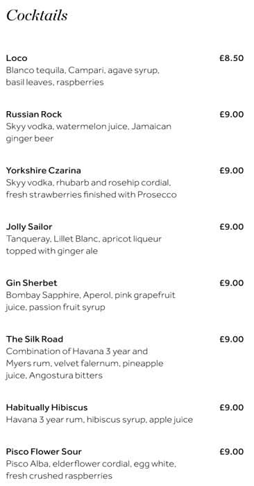 Carta de Annayu - Radisson Blu Edwardian Heathrow Hotel, Londres