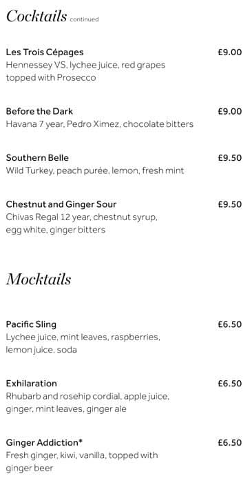 Carta de Annayu - Radisson Blu Edwardian Heathrow Hotel, Londres