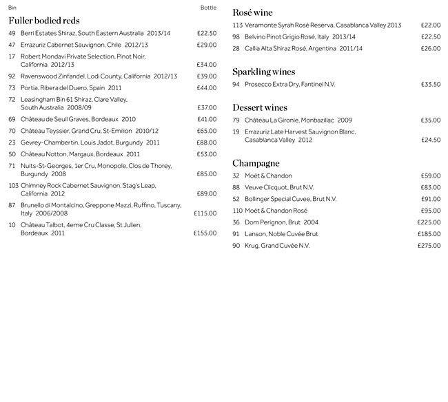 Carta de Annayu - Radisson Blu Edwardian Heathrow Hotel, Londres