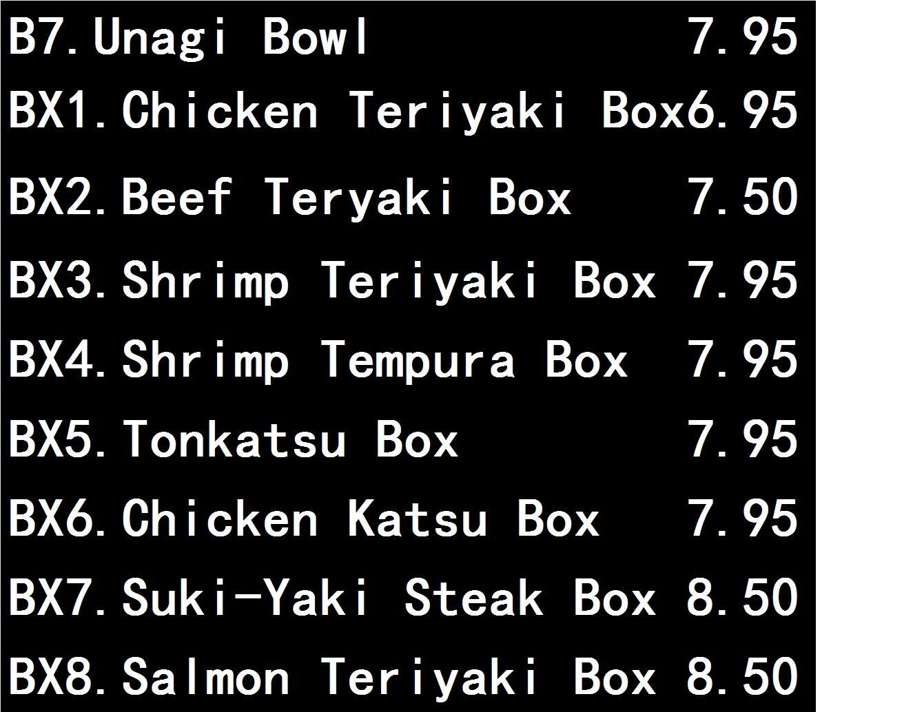 Menu at Top Thai restaurant, Dothan, 105 S Woodburn Dr # 3