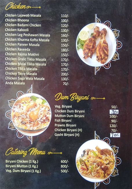 Menu at Arabian Grill BBQ, Aurangabad