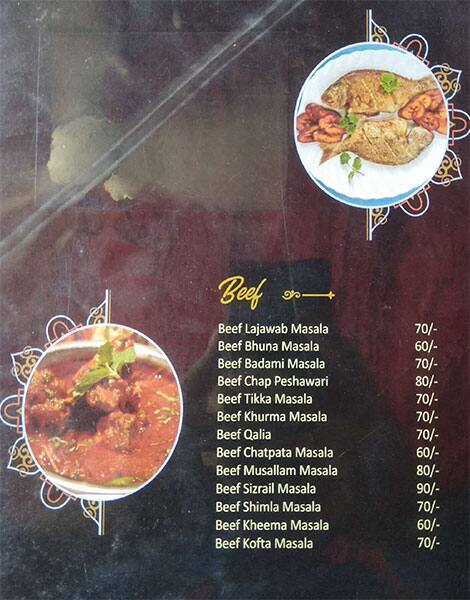 Menu at Arabian Grill BBQ, Aurangabad