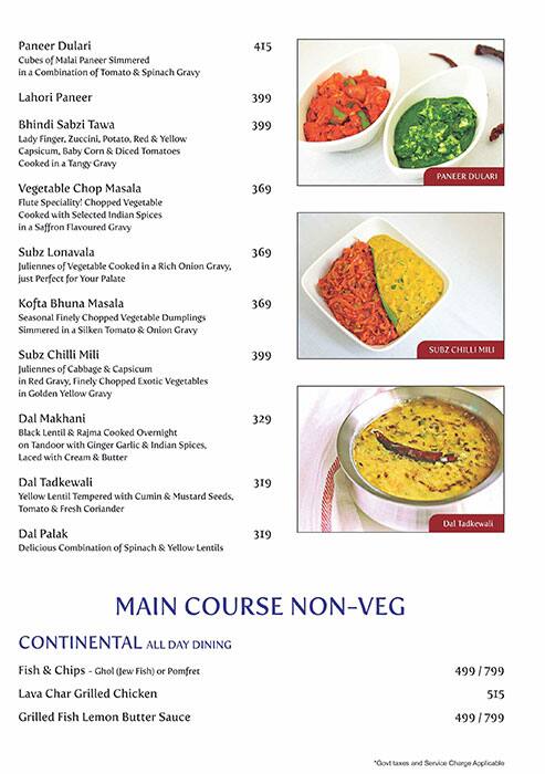 Menu at Flute 24 Hrs, Mumbai, 96/98