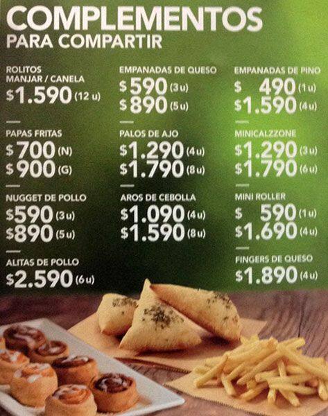 Telepizza Menu,Menú para Telepizza, San Bernardo, Santiago - Zomato Chile