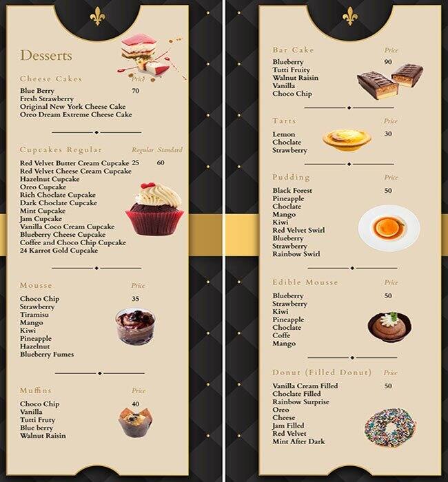 Menu at 7th Heaven, Mumbai, Shop no.5