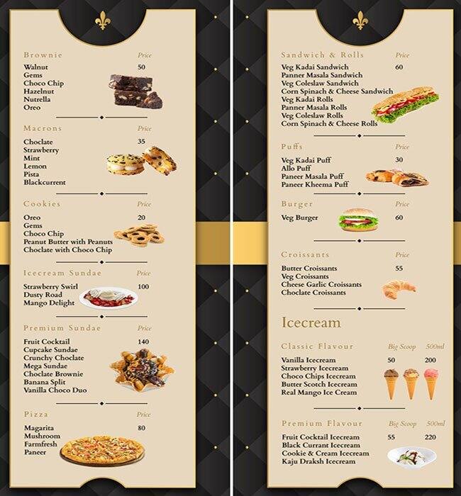 Menu at 7th Heaven, Mumbai, Shop no.5