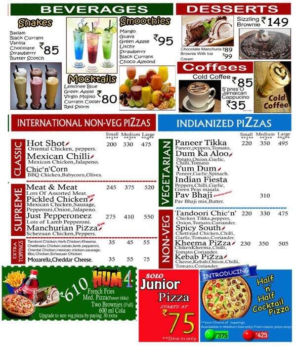 Menu at IFC Restaurant, Bengaluru, 133