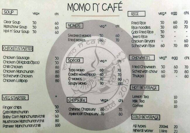 Momo N Cafe Menu, Menu for Momo N Cafe, Hennur, Bangalore - Zomato
