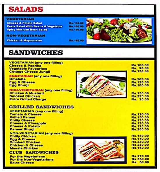 Menu of Goodies, Vadiwadi, Vadodara