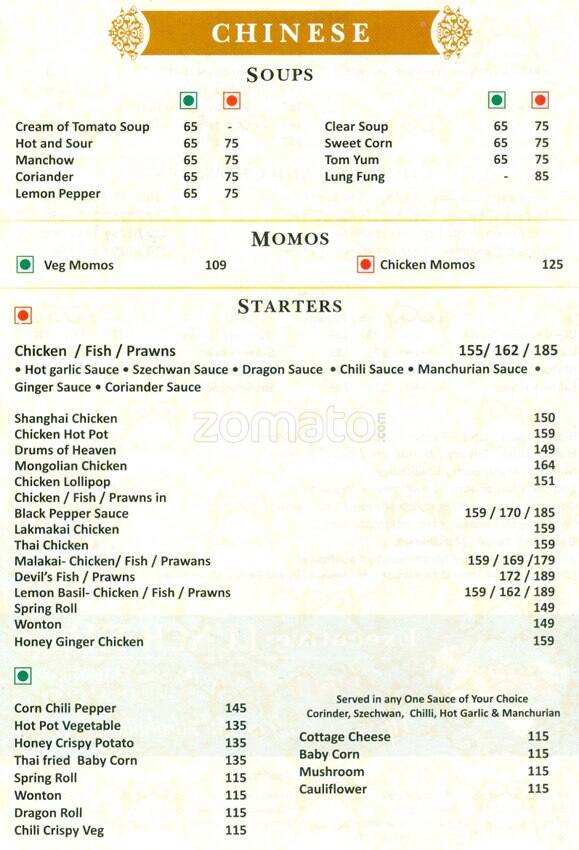 Menu at Chinese Connection, Bengaluru, Mokshh, 65/1A, Opposite Bata ...