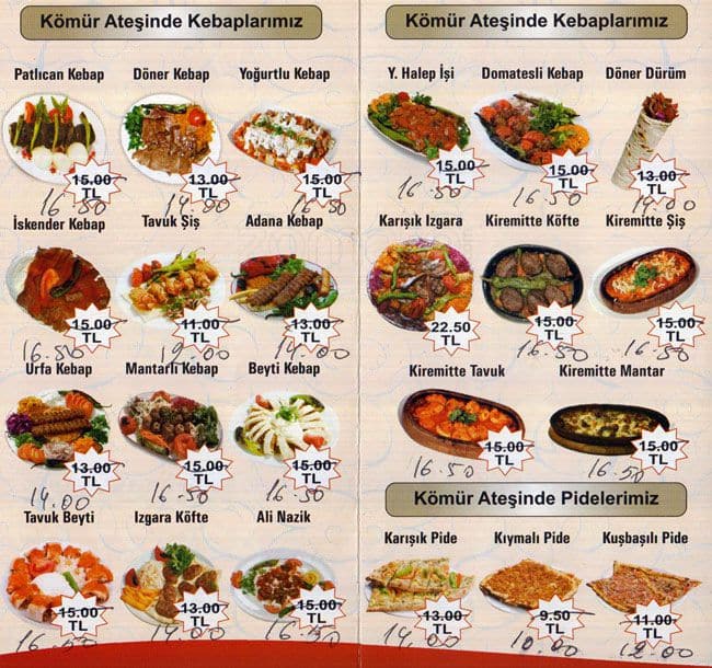 Aspava Şöhretler Menü, Aspava Şöhretler, Aşağı Ayrancı, Ankara için ...