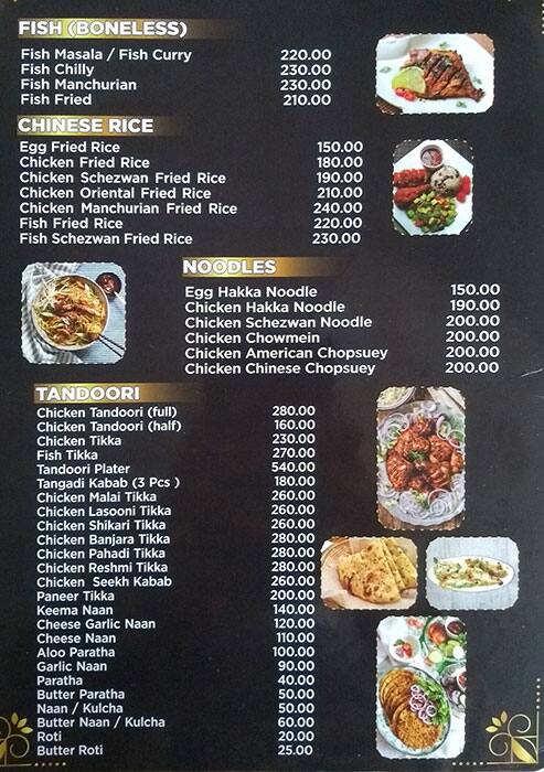 Menu at Dawat Restaurant, Gandhinagar, Super Mall 1