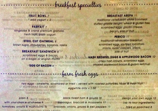 Menu at Coupa Cafe - Stanford Golf Course, Stanford, 198 Junipero Serra ...