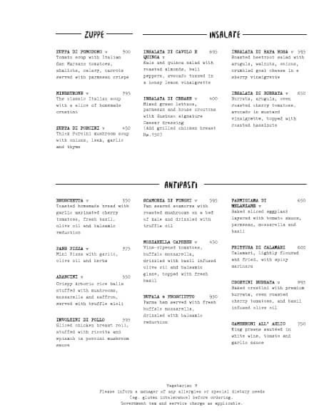 Gustoso Menu, Menu for Gustoso, Khar, Mumbai - Zomato