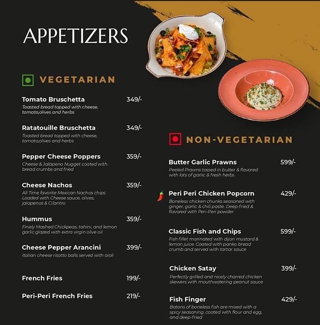 Menu at The Houz Family Kitchen, Pune