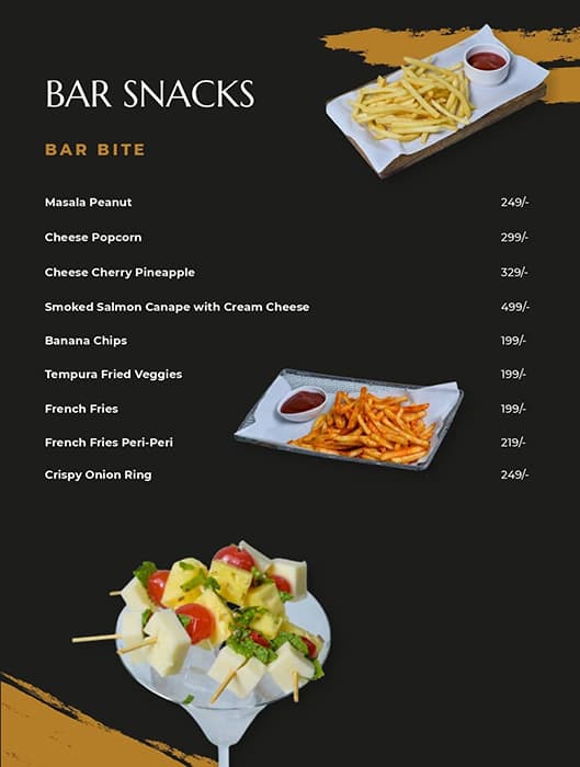 Menu at The Houz Family Kitchen, Pune
