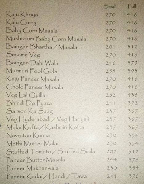 Menu at Daffodils 23, Mumbai, Shop 1-4